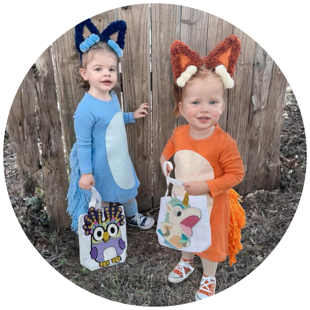DIY Bluey Inspired Costume Series - Crafty Gal Confessions