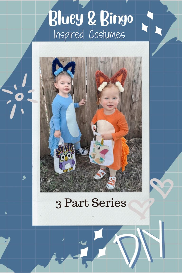 DIY Bluey Inspired Costume Series – Crafty Gal Confessions